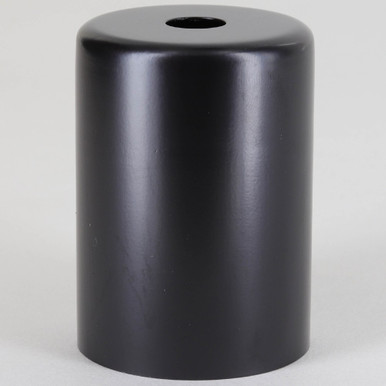 Edison Lamp Socket Cup - Black Powdercoat