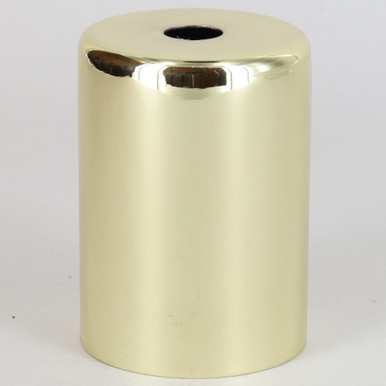 2-1/4in Tall Edison Lamp Socket Cup - Brass Plated