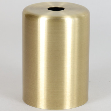 2-1/4in Tall Edison Lamp Socket Cup - Brushed Brass