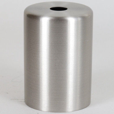 2-1/4in Tall Edison Lamp Socket Cup - Brushed/Satin Nickel