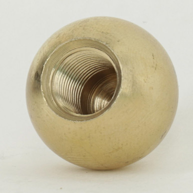 7/8in. Diameter 1/8ips Threaded Brass Ball - Unf Brass
