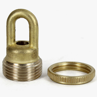 1/4ips - Female Threaded - Screw Collar Loop with Ring and Wire Way ...