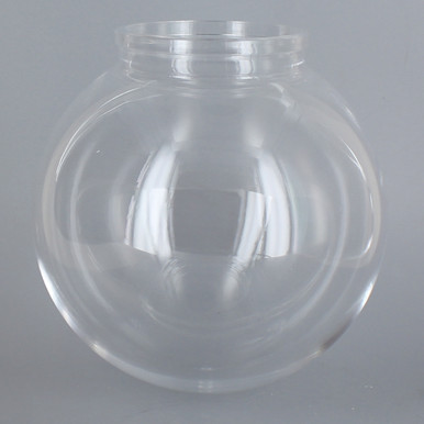 12in Diameter X 4in Fitter Clear Round Shaped Acrylic Ball