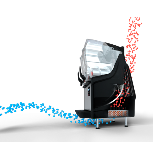 GBG V-Air 2 SMART PLUS Slush Machine, 2x 15L bowls