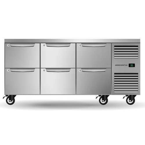 Skope ProSpec 6 Drawer Underbench Fridge PG11.UBR.3.D6