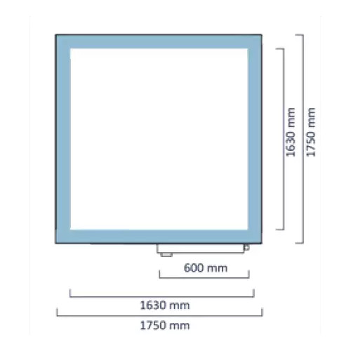 Cool Room Kit 175x175x215cm, DIY, modular, walk in, Misa M-2B20-C