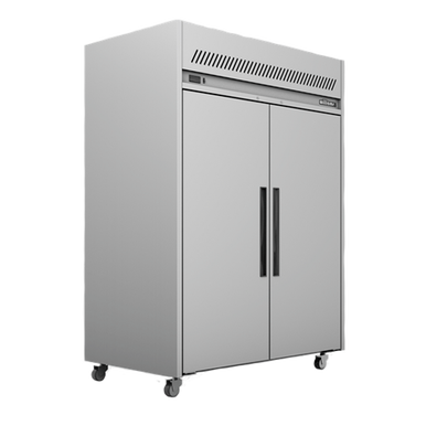 Williams HG2SS Garnet Storage Fridge, 2 Solid Doors, Stainless Steel