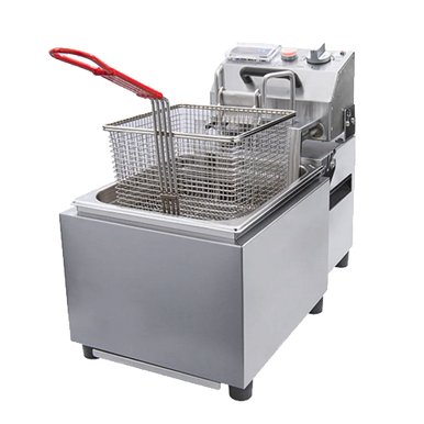 Woodson Autolift Fryer, W.FAS80, 8L, digital timer control, electric