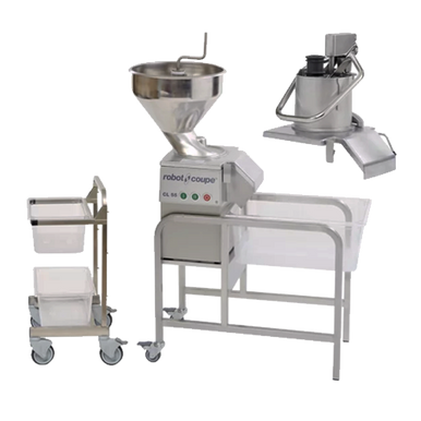 Robot Coupe CL55 Vegetable Preparation Workstation, includes trolley, 2 ...