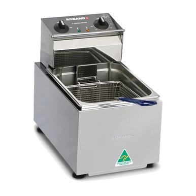 Roband Countertop Deep Fryer F18 for sale, single pan, 8L oil capacity ...