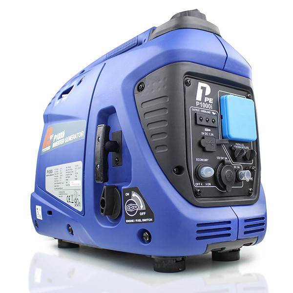 P1 1000W / 1kW Petrol Inverter Suitcase Generator, Lightweight & Quiet ...