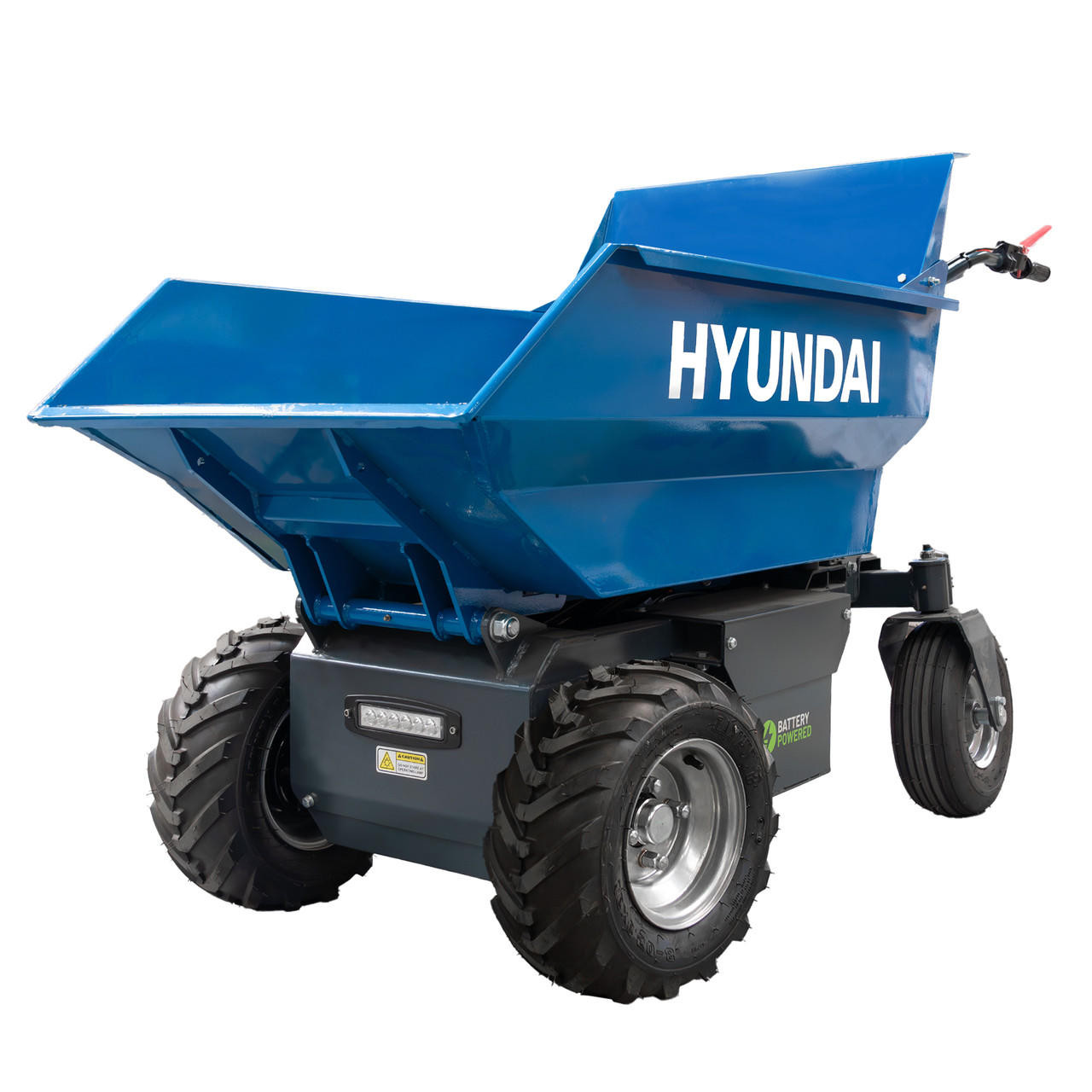 Hyundai 48V 500Kg Battery Powered Mini Dumper 32Ah, Brushless Motor ...
