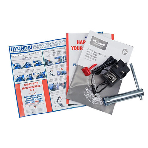 Hyundai 17" / 43cm Rear Roller Electric Start Self Propelled Petrol ...