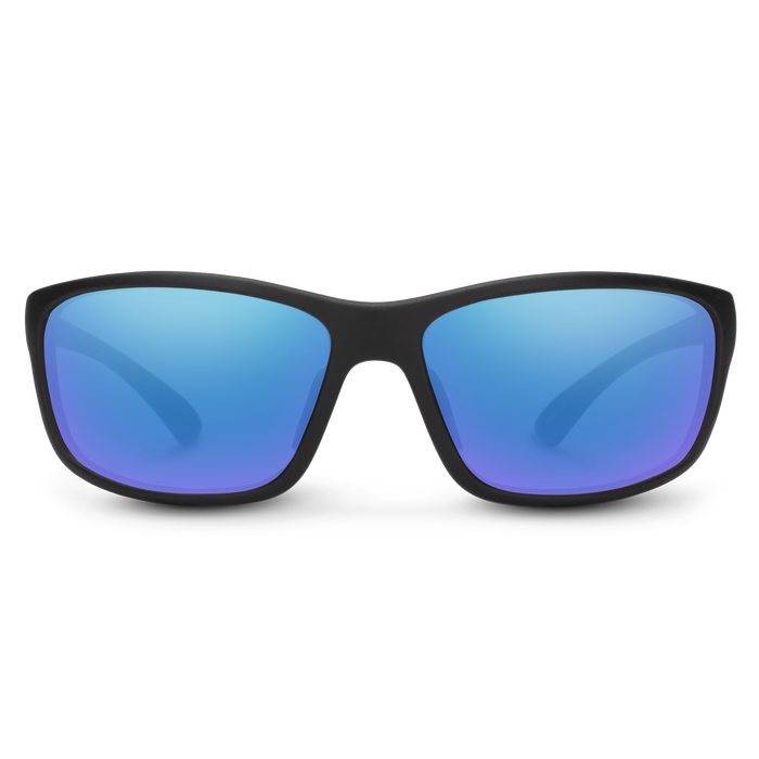 Suncloud Sentry, Matte Black/Polarized Blue Mirror - Westside Stores