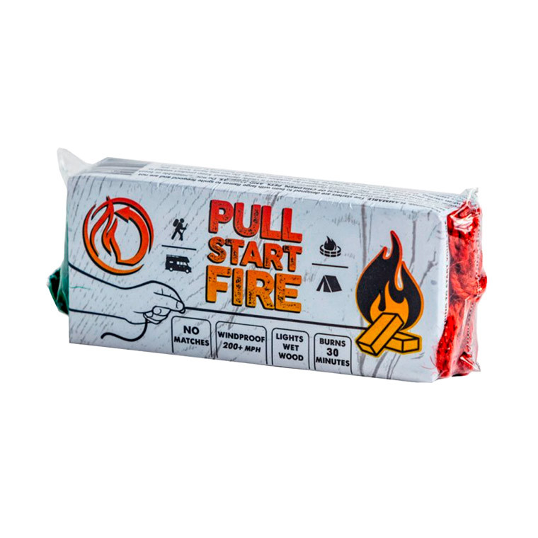 Pull Start Fire, Pull String Fire Starter, 3 Pk