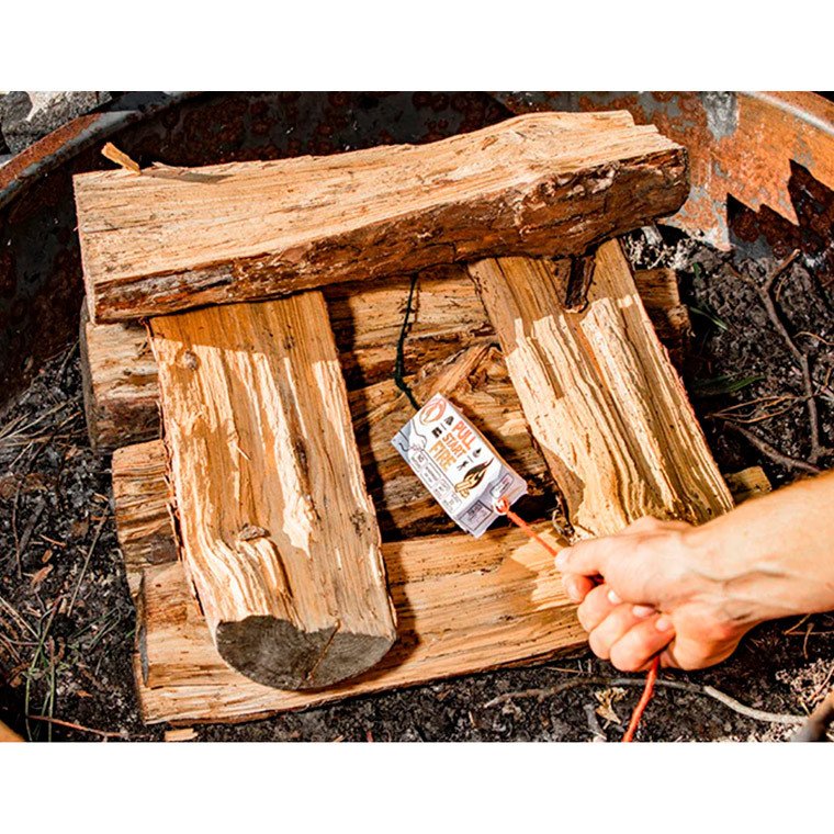 Pull Start Fire, Pull String Fire Starter, 3 Pk