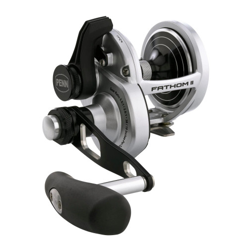 Penn Fathom II 30 Levelwind Reel, Lever Drag, 2 Speed - Westside Stores