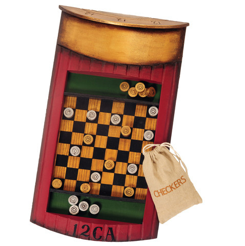 Shot Shell Checkers Set