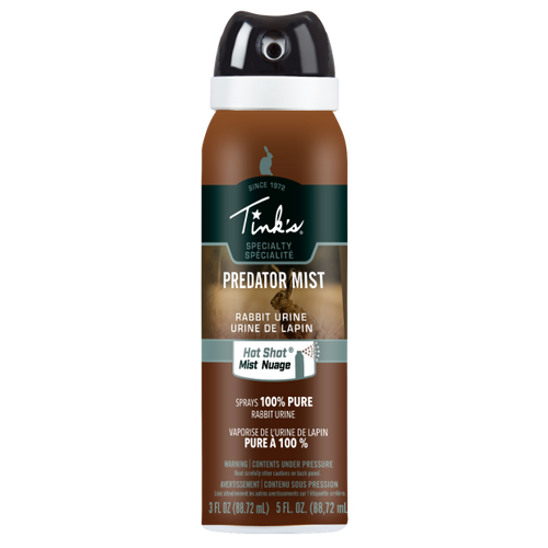 Tink's Hot Shot Predator Mist, Rabbit Urine, 3 fl oz