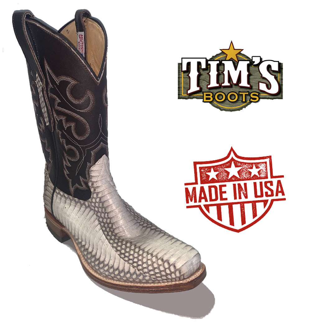 Cowtown Cobra Boots (Back Cut ) - Tim's Boots