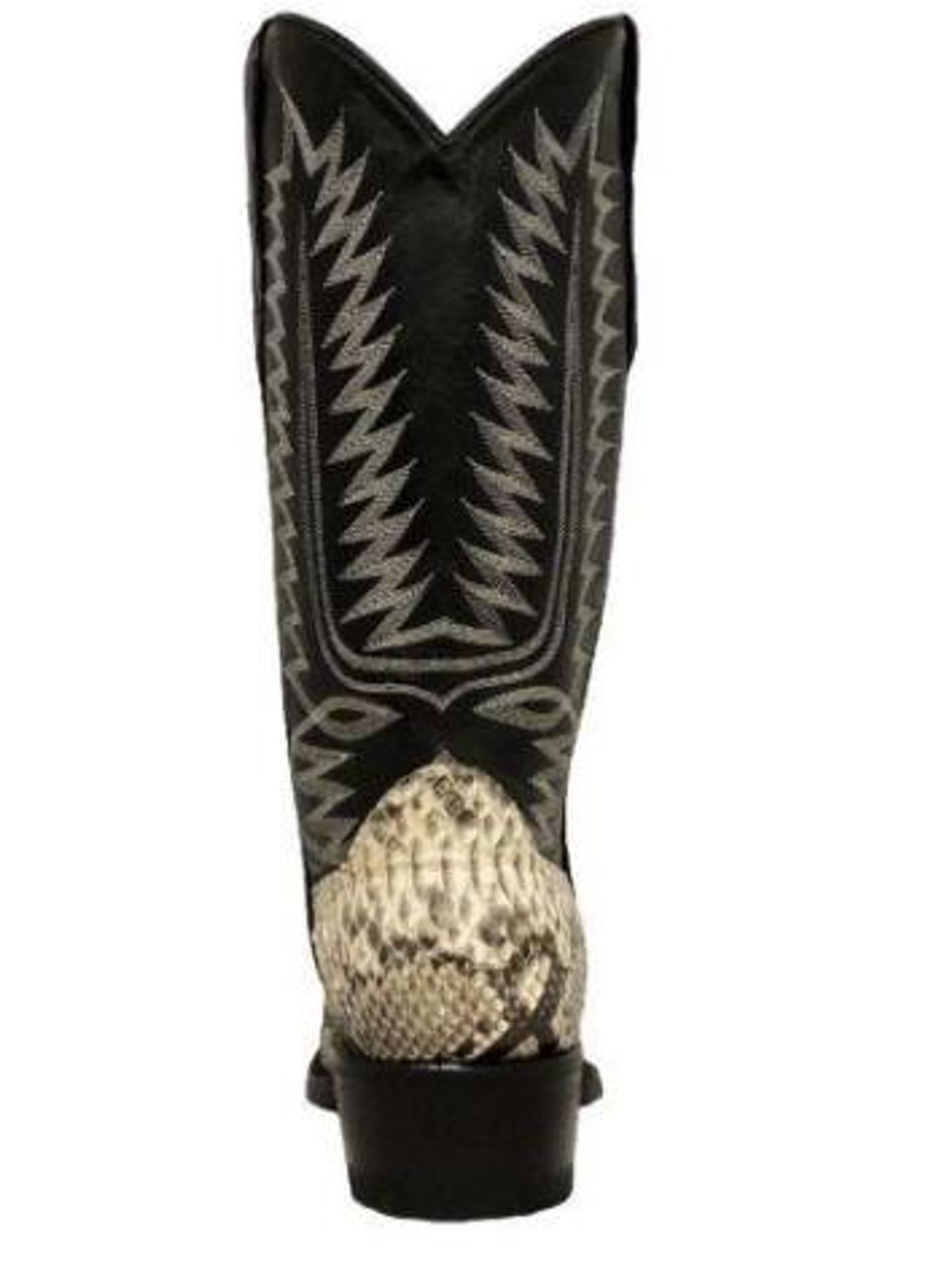 Cowtown Python Western Boots - W Toe