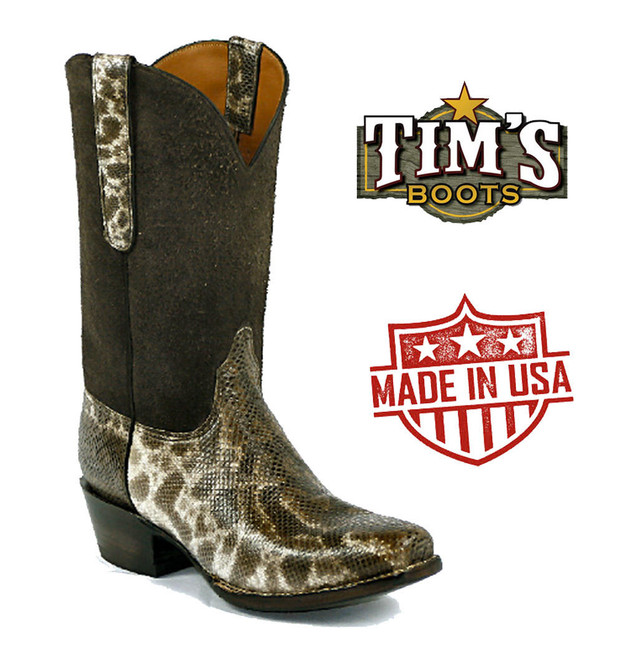 Shop Boots - Snakeskin Boots - Cobra Boots & Other - Tim's Boots