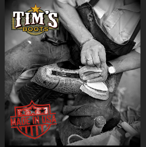 Custom Zipper boots and belt - Tim's Boots