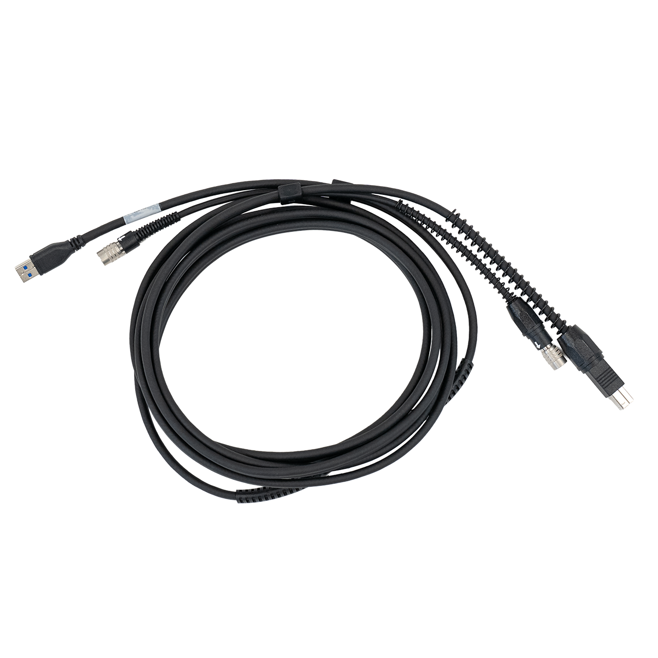 USB 3.0 cable with spring strain relief (4 m) for HandySCAN BLACK ...
