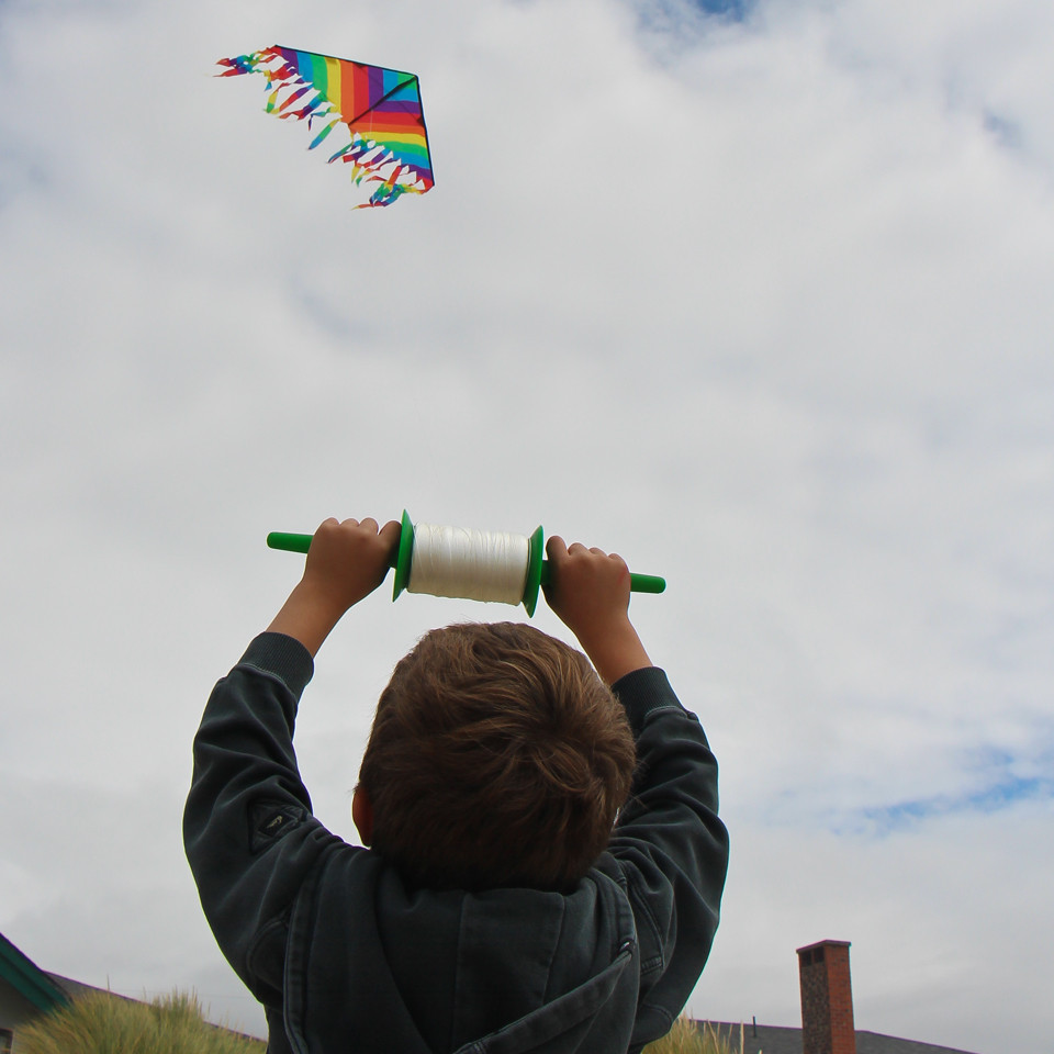 Kite Line on Spool - Twisted Line - 30# x 500' - Kite Garden