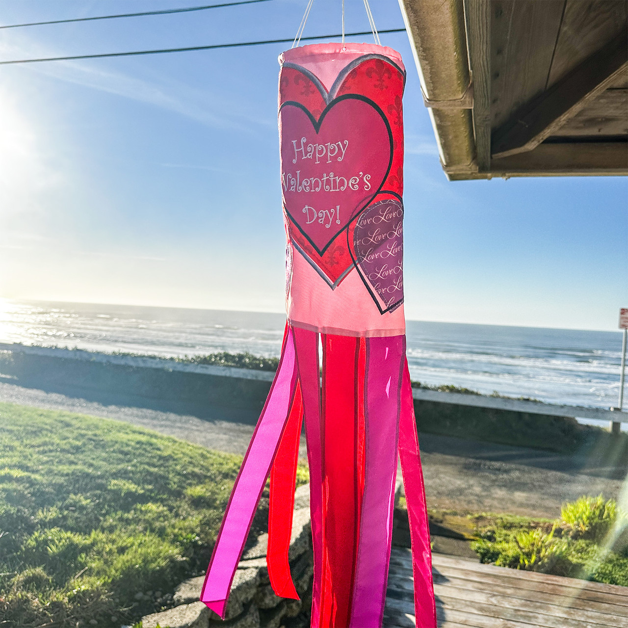 Valentine's Day 40-inch Windsock - Kite Garden