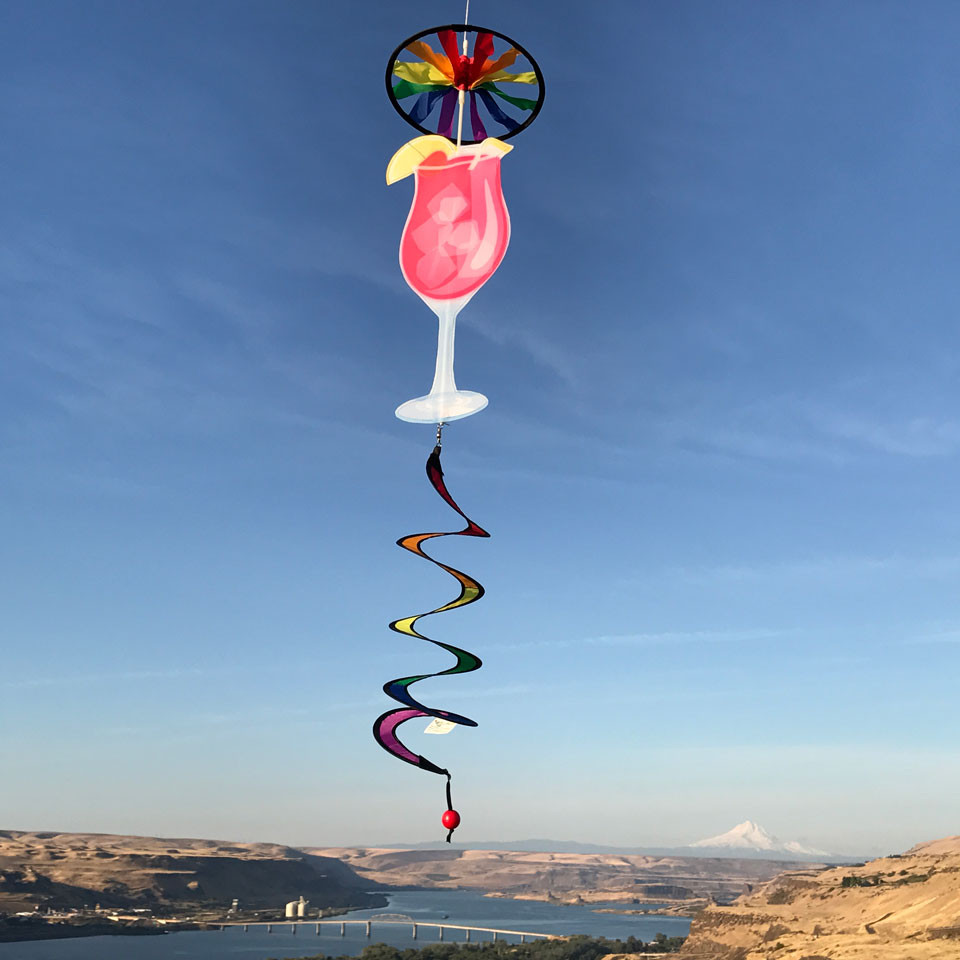 Cocktail 5 O'Clock Spinner - Kite Garden