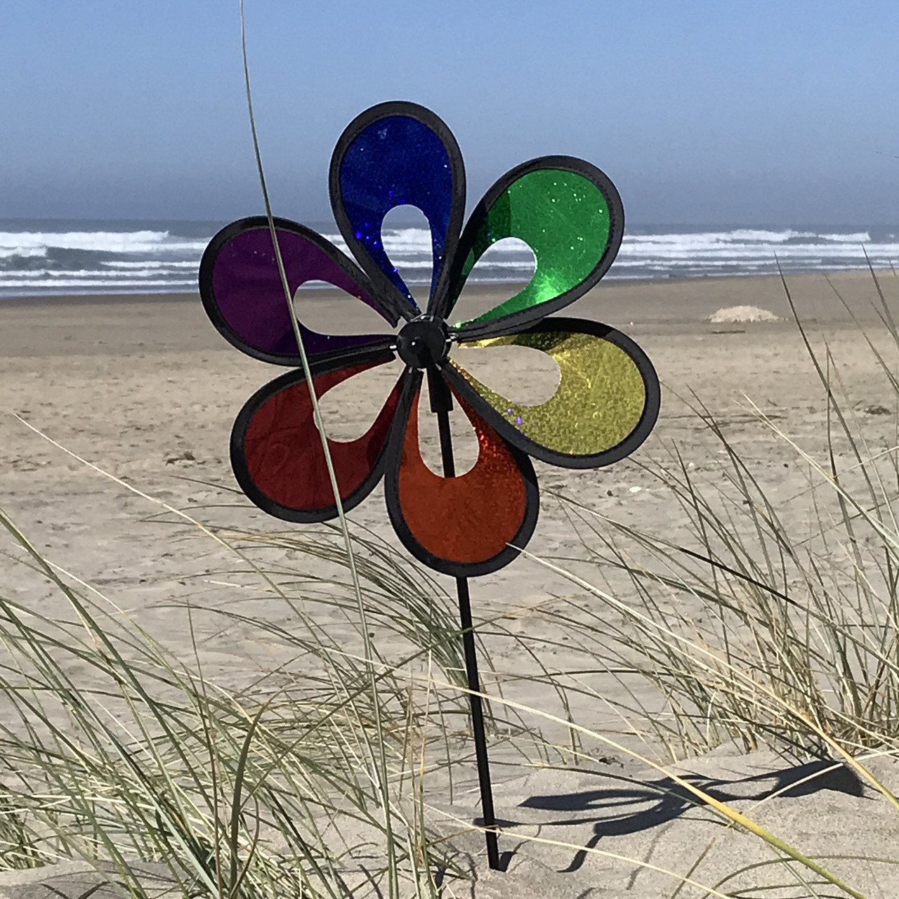 10" Rainbow Mylar Windee Wheelz Spinner