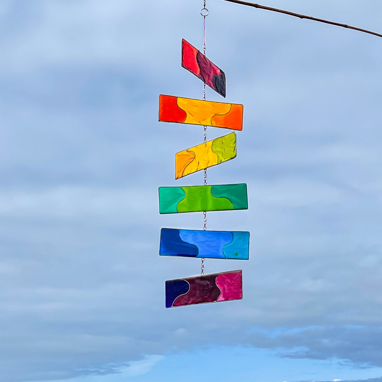 Rainbow Resin Mobile