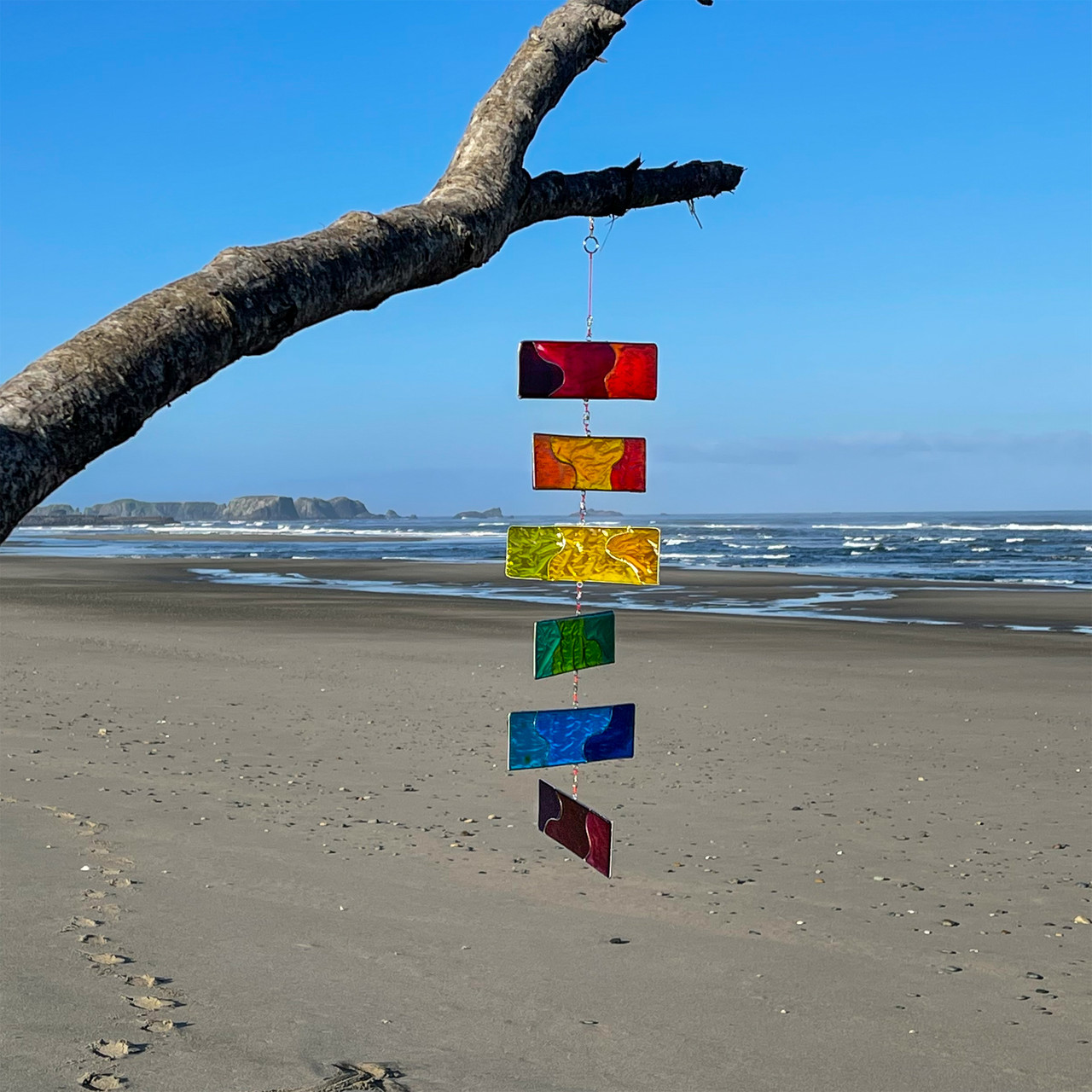 Rainbow Resin Mobile