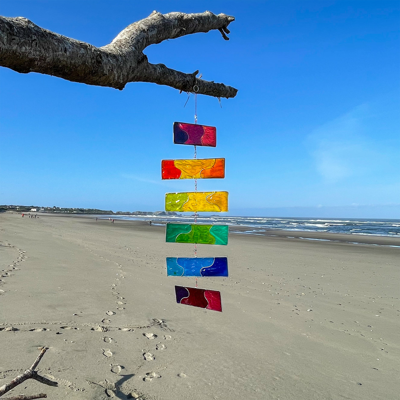 Rainbow Resin Mobile