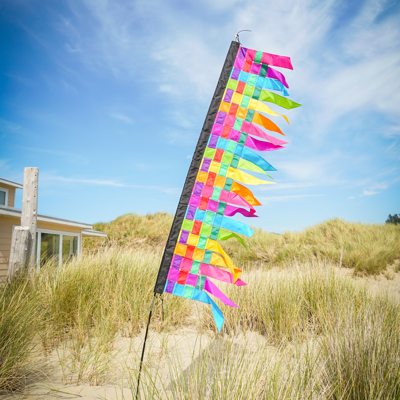 6-foot Fiesta Weave Banner | Colorful Garden or Business Decor