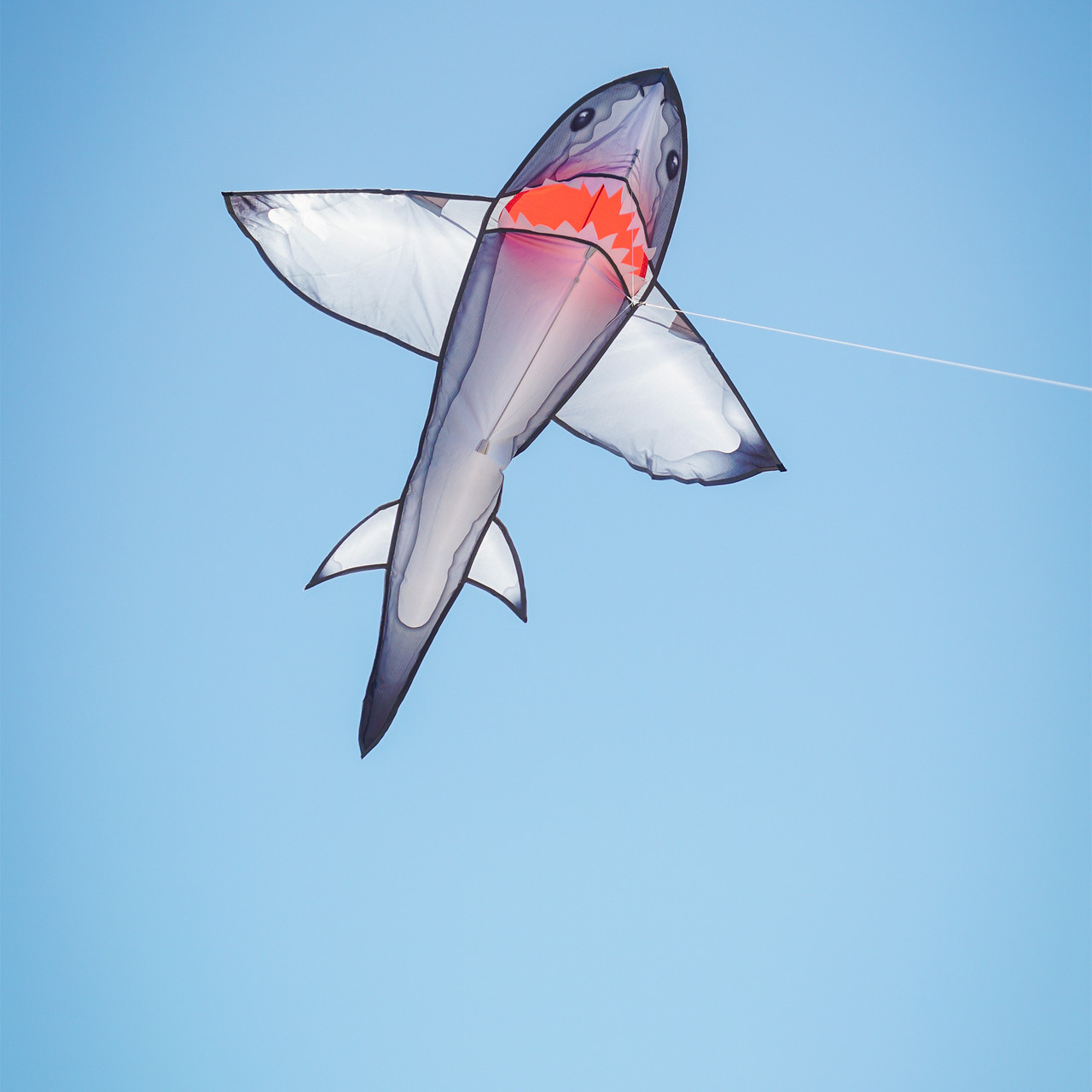 5' Realistic Shark Kite - Kite Garden