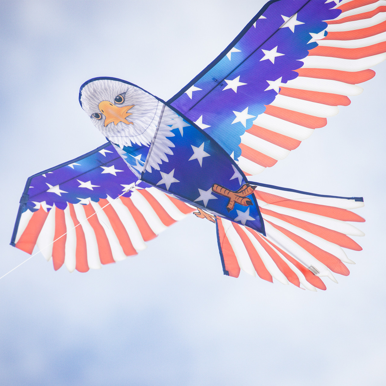 70-inch Patriotic Bald Eagle Kite