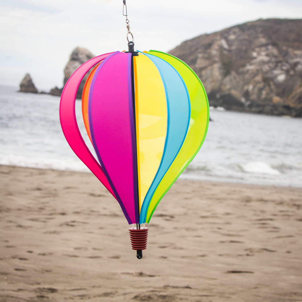 Fiesta 6-Panel Fabric Hot Air Balloon - Kite Garden