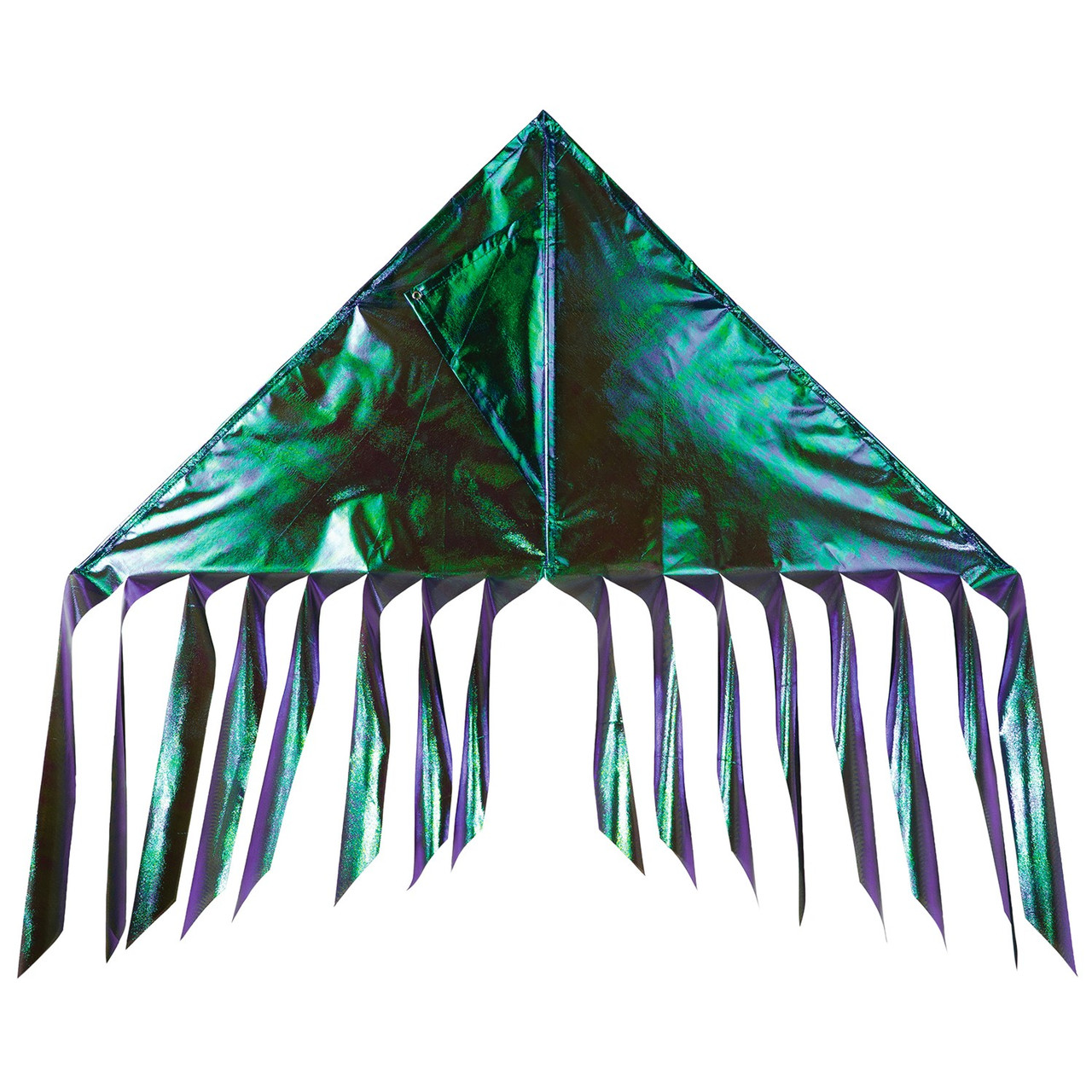 Iridescent Emerald Flutterfly Delta Kite - Kite Garden