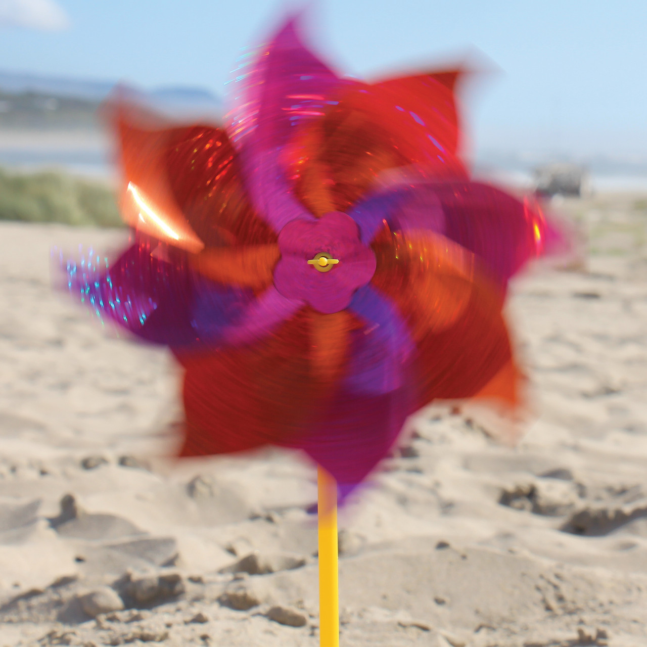 Classic Mylar Pinwheels - 8 PC - Kite Garden