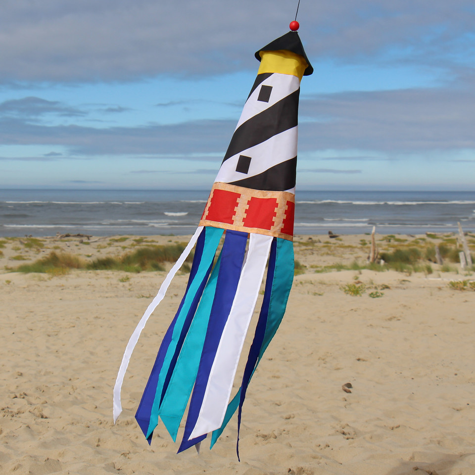 Windsock - 40" 3D Lighthouse - Kite Garden