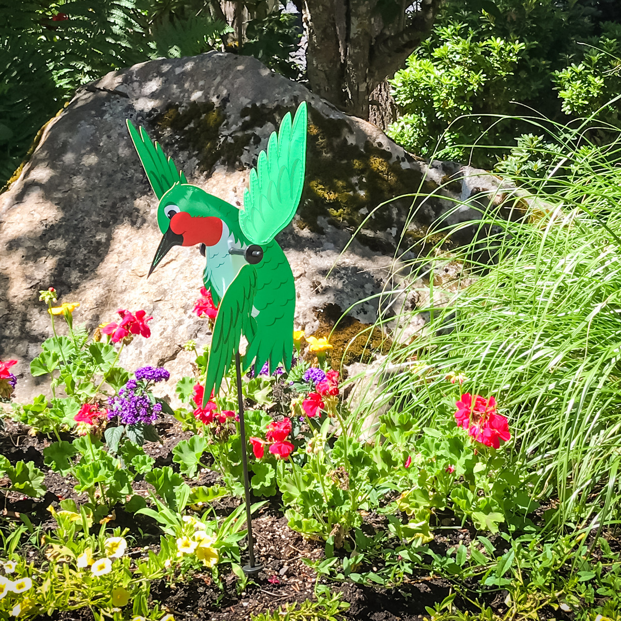 Baby Hummingbird Whirligig Spinner - Kite Garden