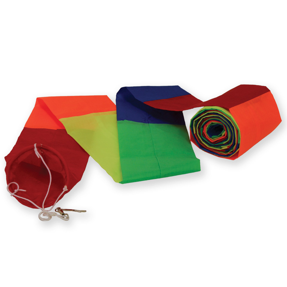 20' Rainbow Tube Kite Tail - Kite Garden