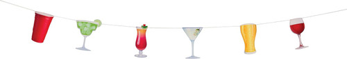String of Drinks 5 O'Clock Festive String - Kite Garden