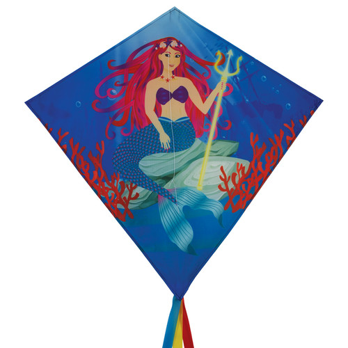 Mermaid 30-inch Diamond Kite - Kite Garden