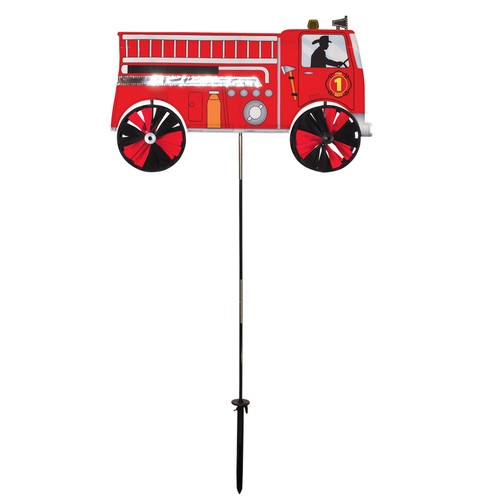 24-inch Fire Truck Spinner - Kite Garden