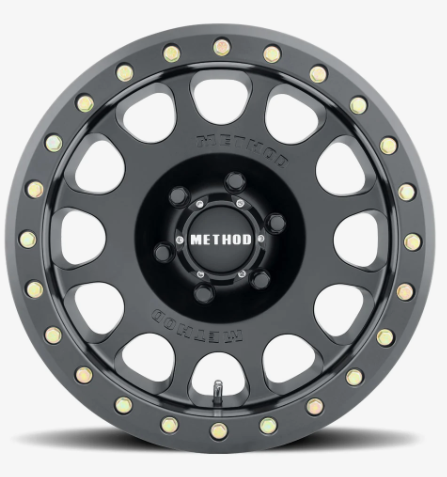 Method Race Wheels MR10579080538B 105 Beadlock 17x9 8x6.5 Matte Black