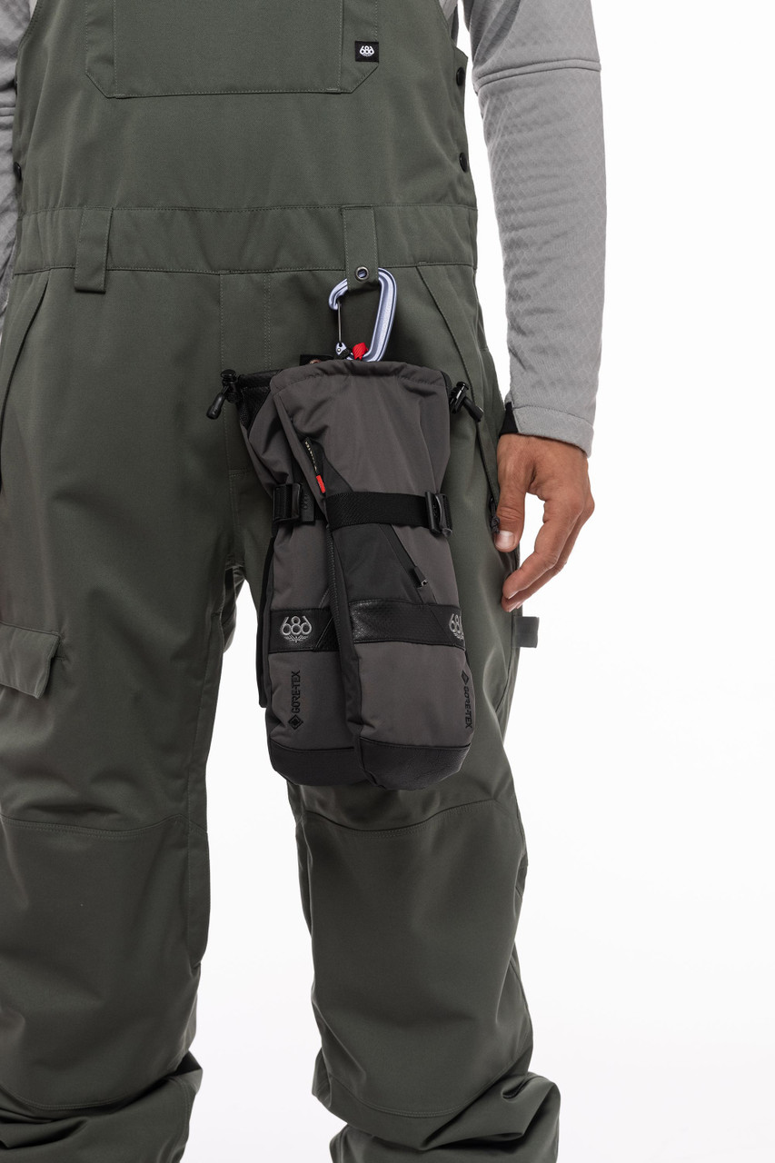 686 Hot Lap Insulated Bibs Mens Charcoal | Boardparadise.com