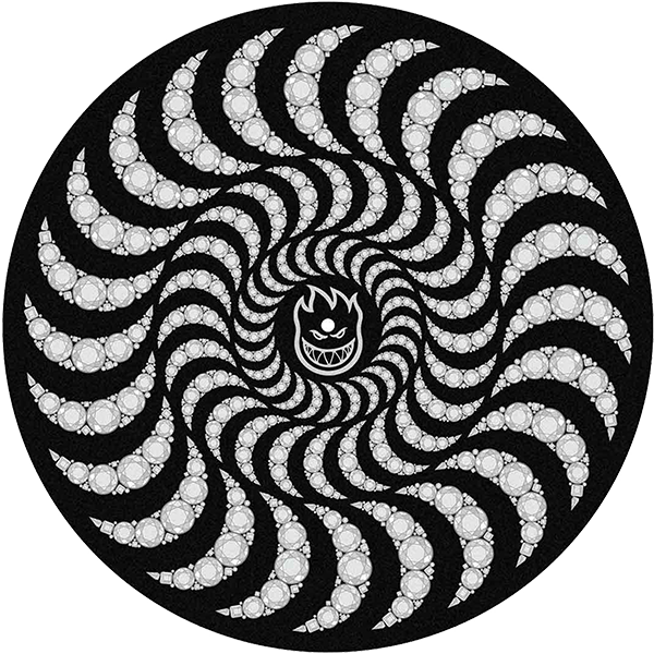 Spitfire Turntable Slip Mat - Forever Black | Boardparadise.com